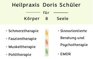 Triggerpunkt- und Myogelosenbehandlung Darmstadt - HP Doris Schüler